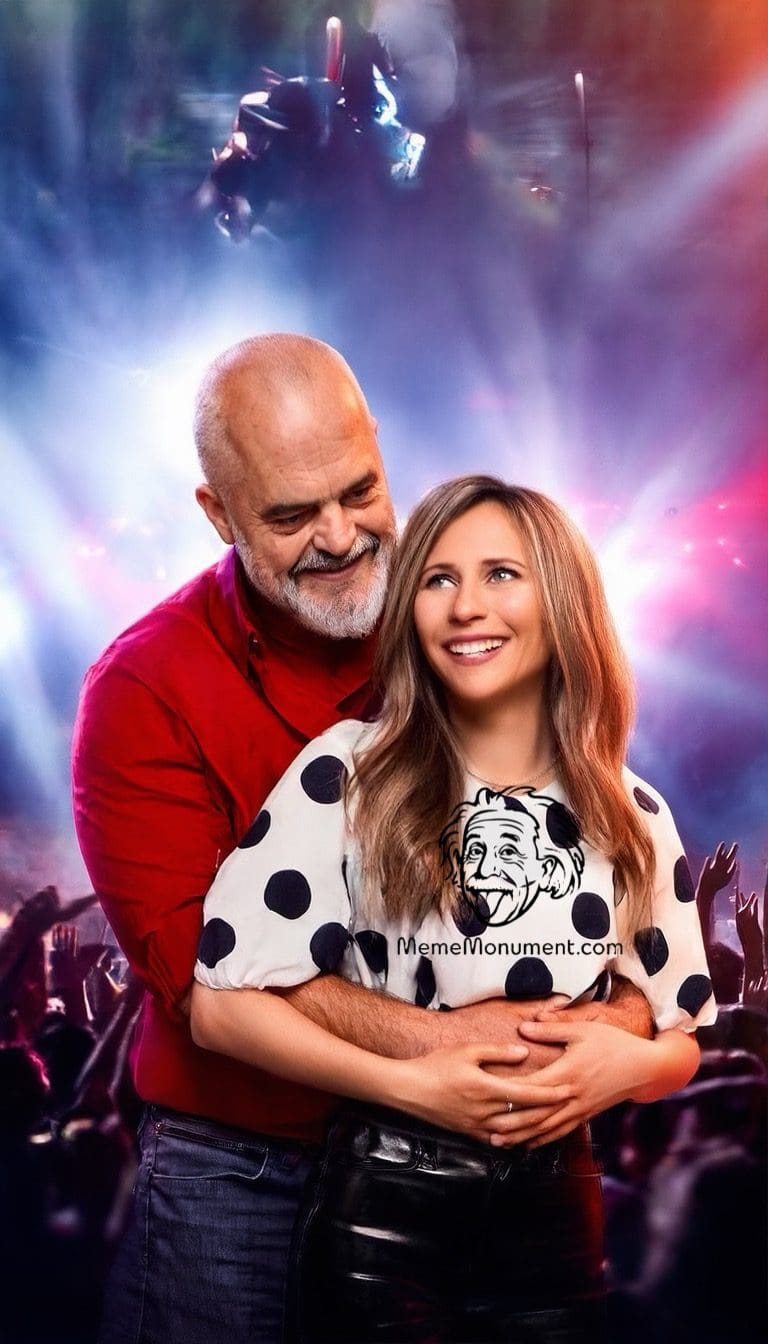 Anuela Ristani gllaberon tenderat e bashkise si Erion Veliak - MemeMonument