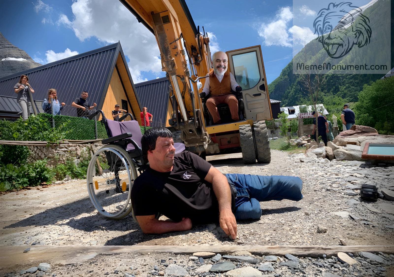 Edi Rama flet nga Thethi per shqiperine turistike - Monument Meme